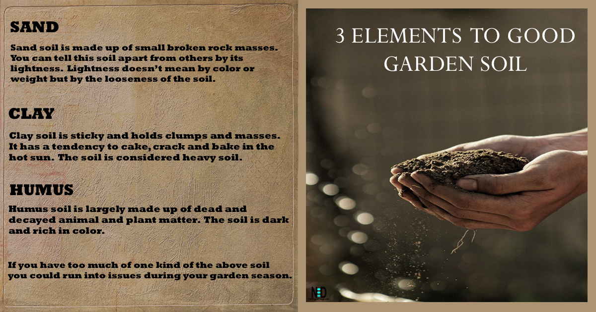 Elements To Good Garden Soil - Nikki Lynn Design